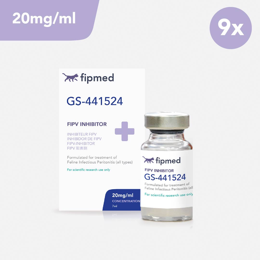 9x Fipmed Injection 7ml Vial 20mg/ml - FipMed